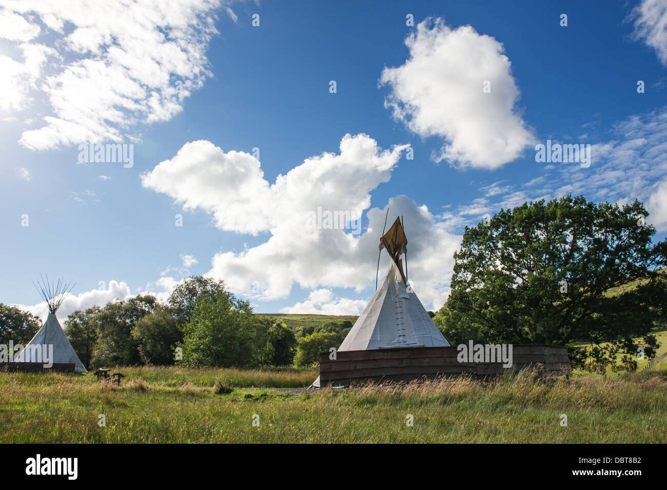 Tipi valley wales hi-res stock photography and images - Alamy
