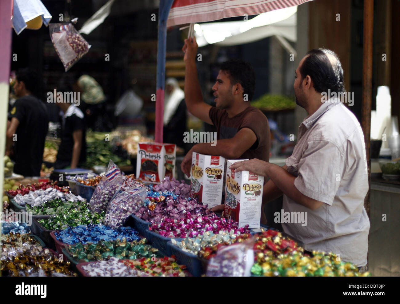 Aug. 4, 2013 - Gaza City, Gaza Strip, Palestinian Territory - A ...