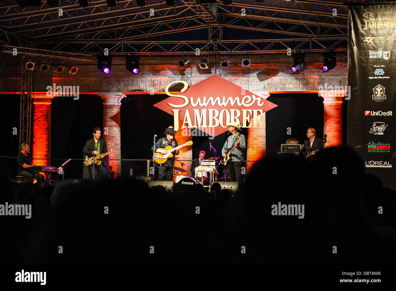 Senigallia, Italy. 3rd August, 2013. the Summer Jamboree [International ...