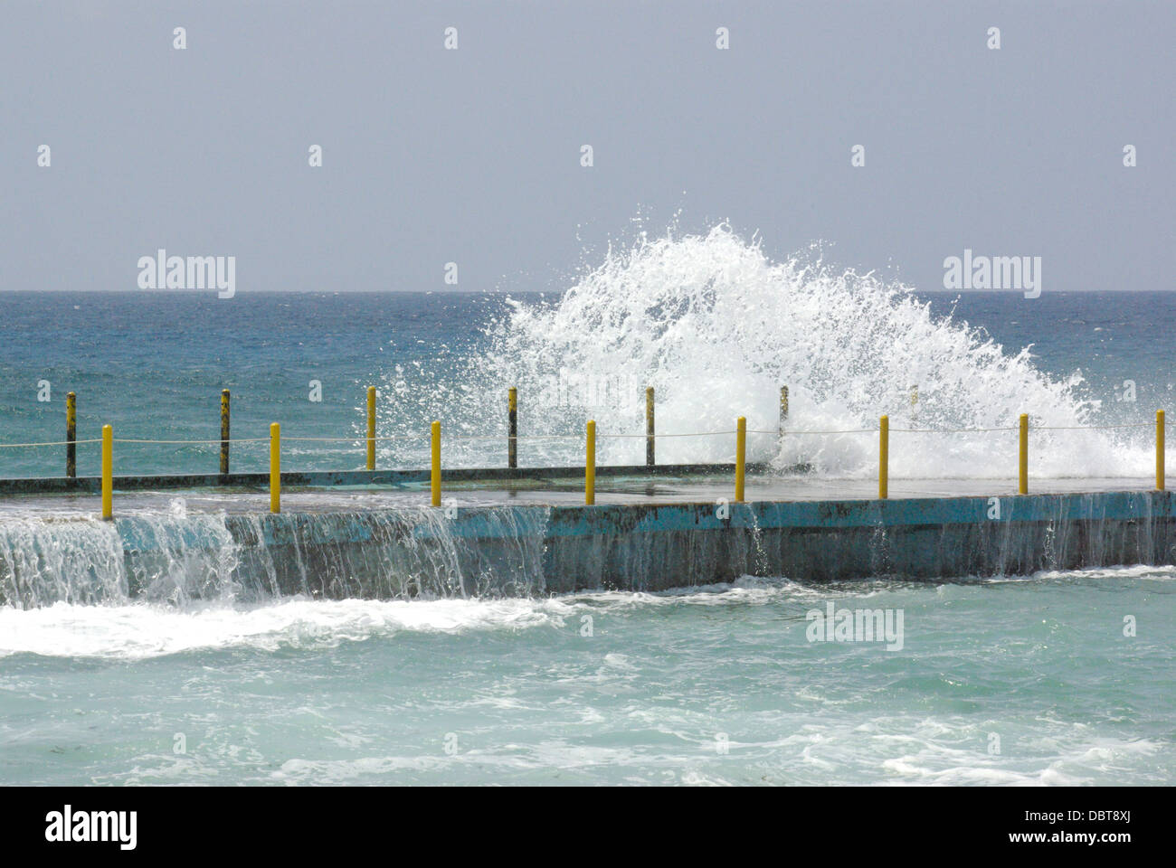 Waves in Atlantic ocean Stock Photo - Alamy