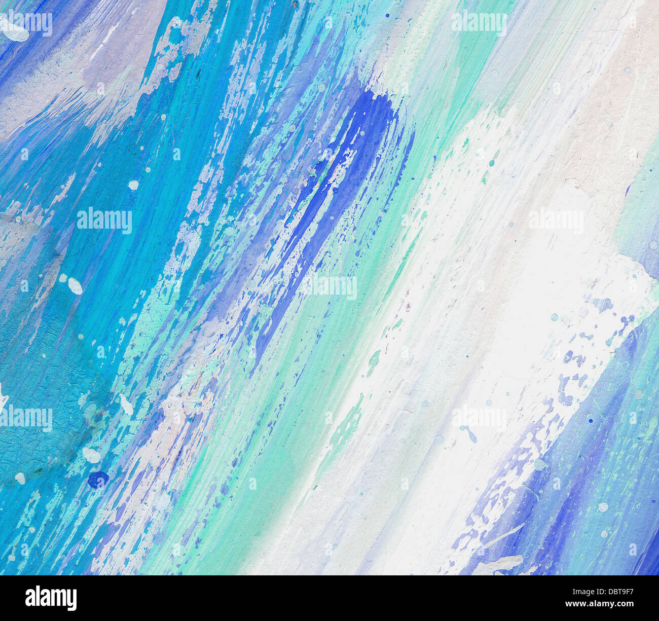 Colorful water color pouring on a paper Stock Photo - Alamy