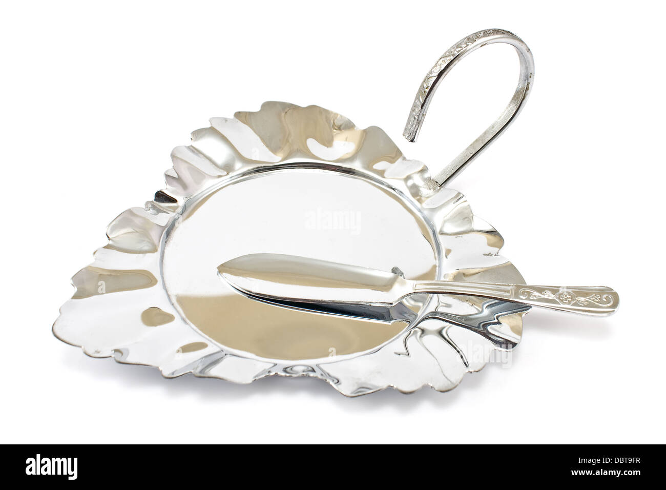 Handcrafted silver plate Cut Out Stock Images & Pictures - Alamy