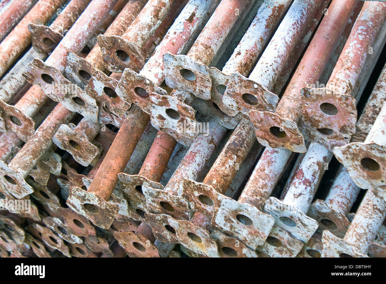 Rusty metal pipe background Stock Photo - Alamy