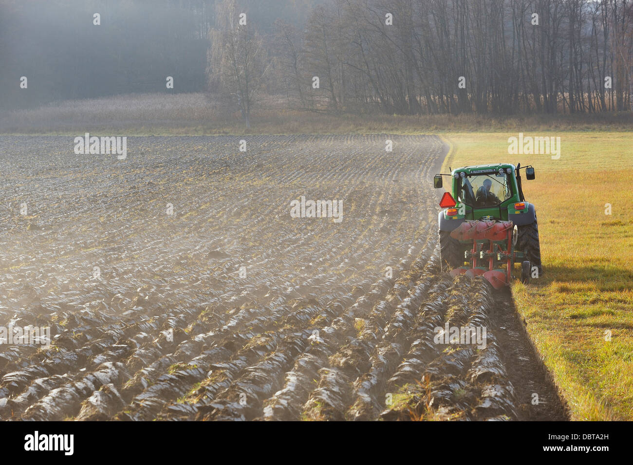 Tractor Plowing Field Stock Photos & Tractor Plowing Field Stock Images ...