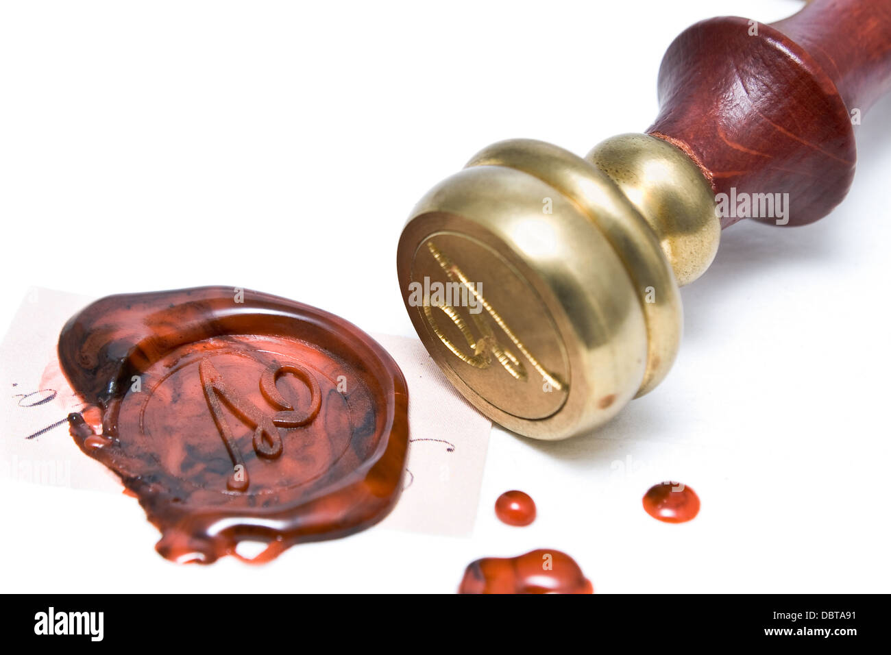 Personal seal hi-res stock photography and images - Alamy