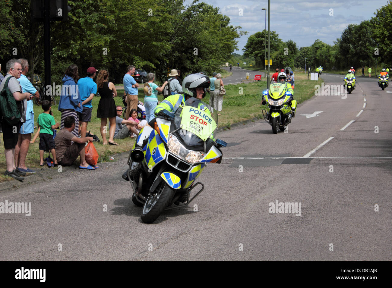 Police motorcycle outriders hi-res stock photography and images - Alamy