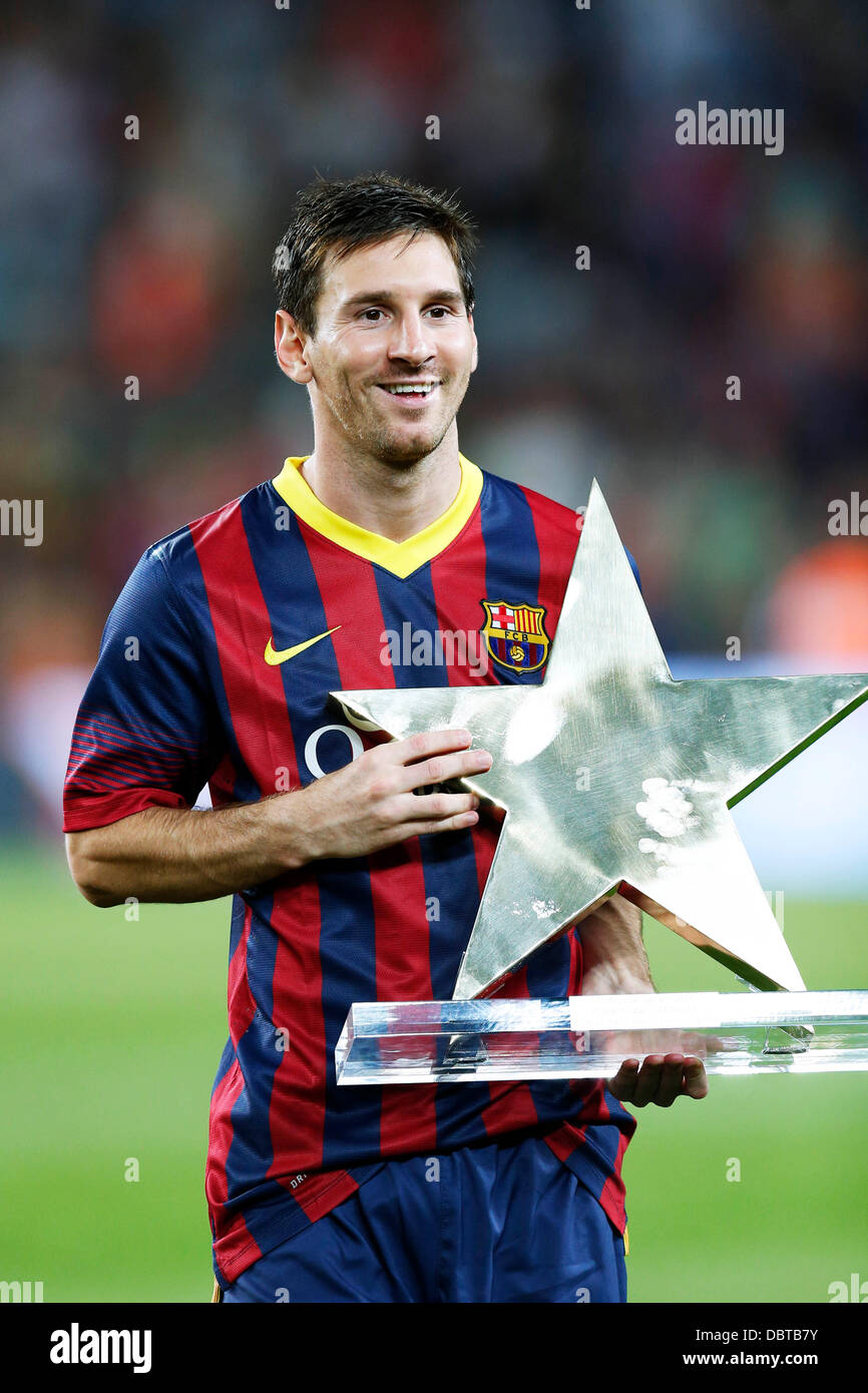 Barcelona, Spain. © D. 2nd Aug, 2013. Lionel Messi (Barcelona) Football ...