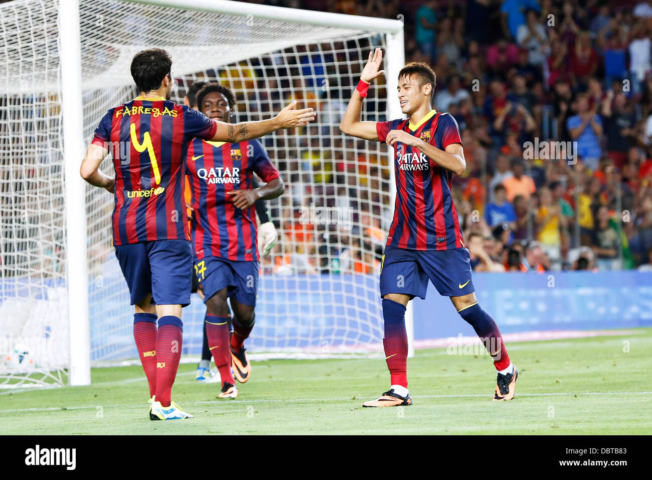 Jean marie dongou barcelona hi-res stock photography and images - Alamy