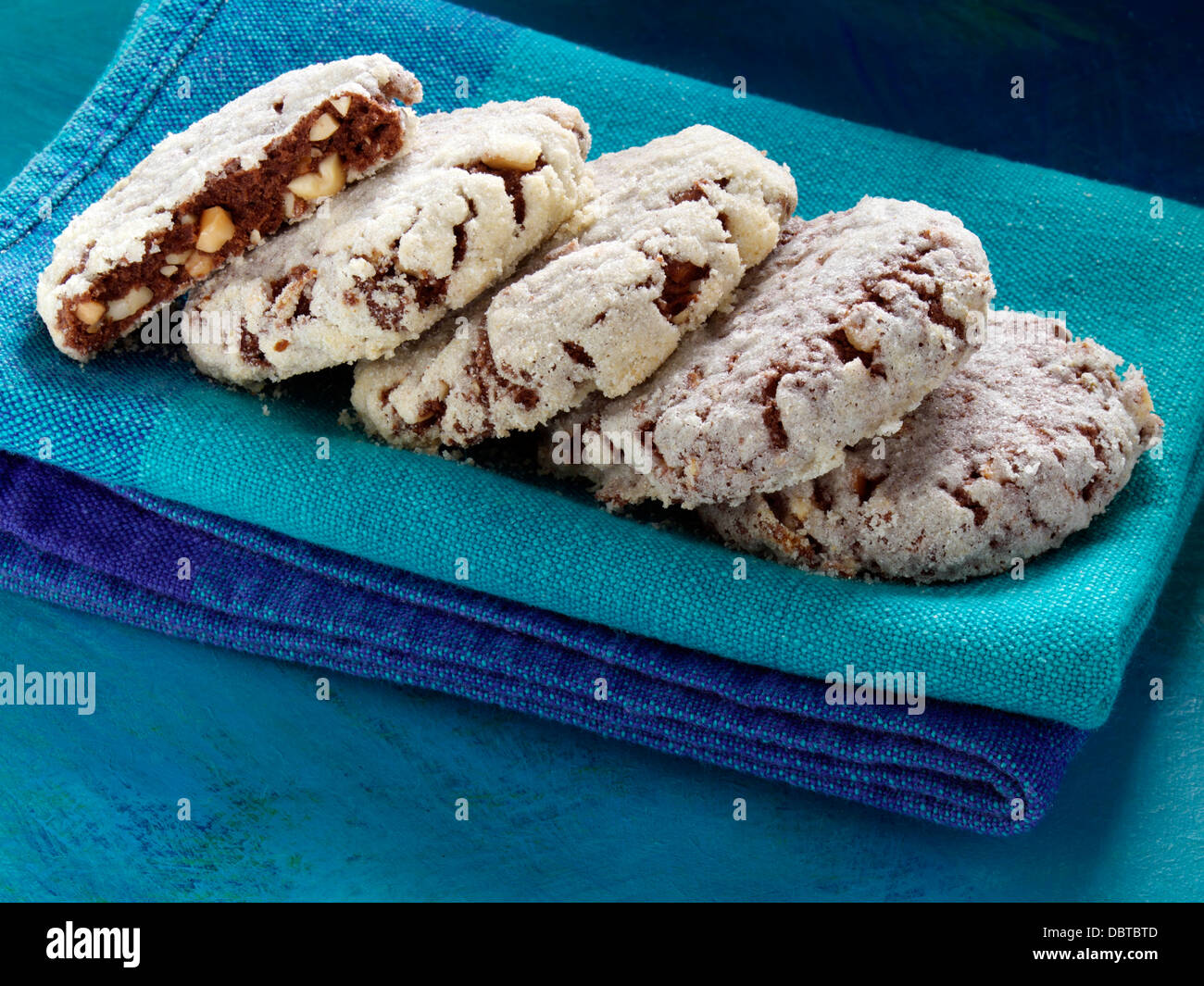 Round mole cornmeal cookies hi-res stock photography and images - Alamy