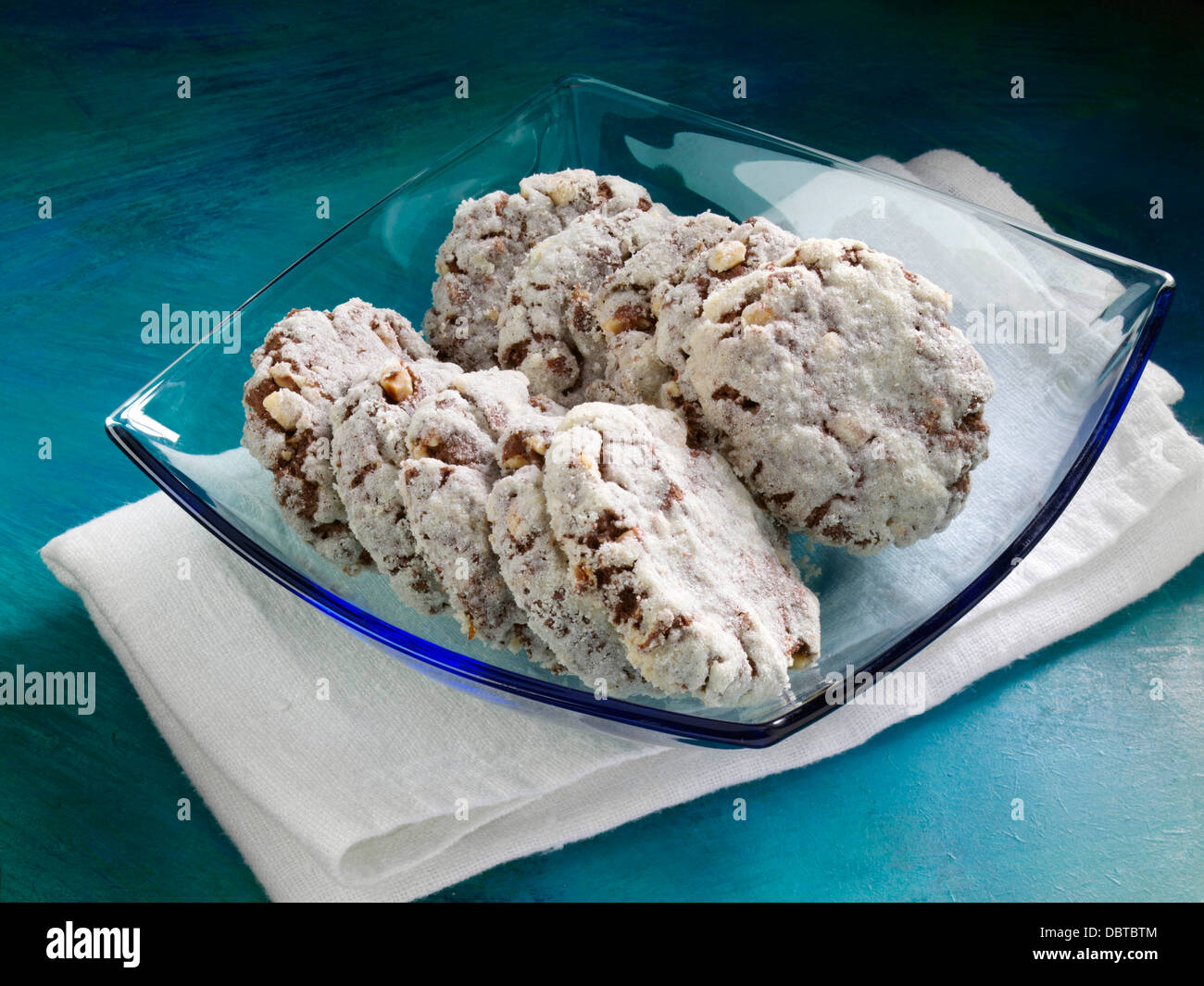 Mole and cornmeal cookies Stock Photo - Alamy