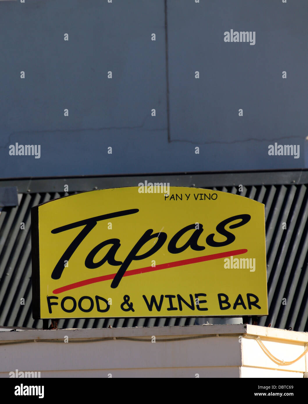 ´tapas´ Restaurant Sign High Resolution Stock Photography and Images ...