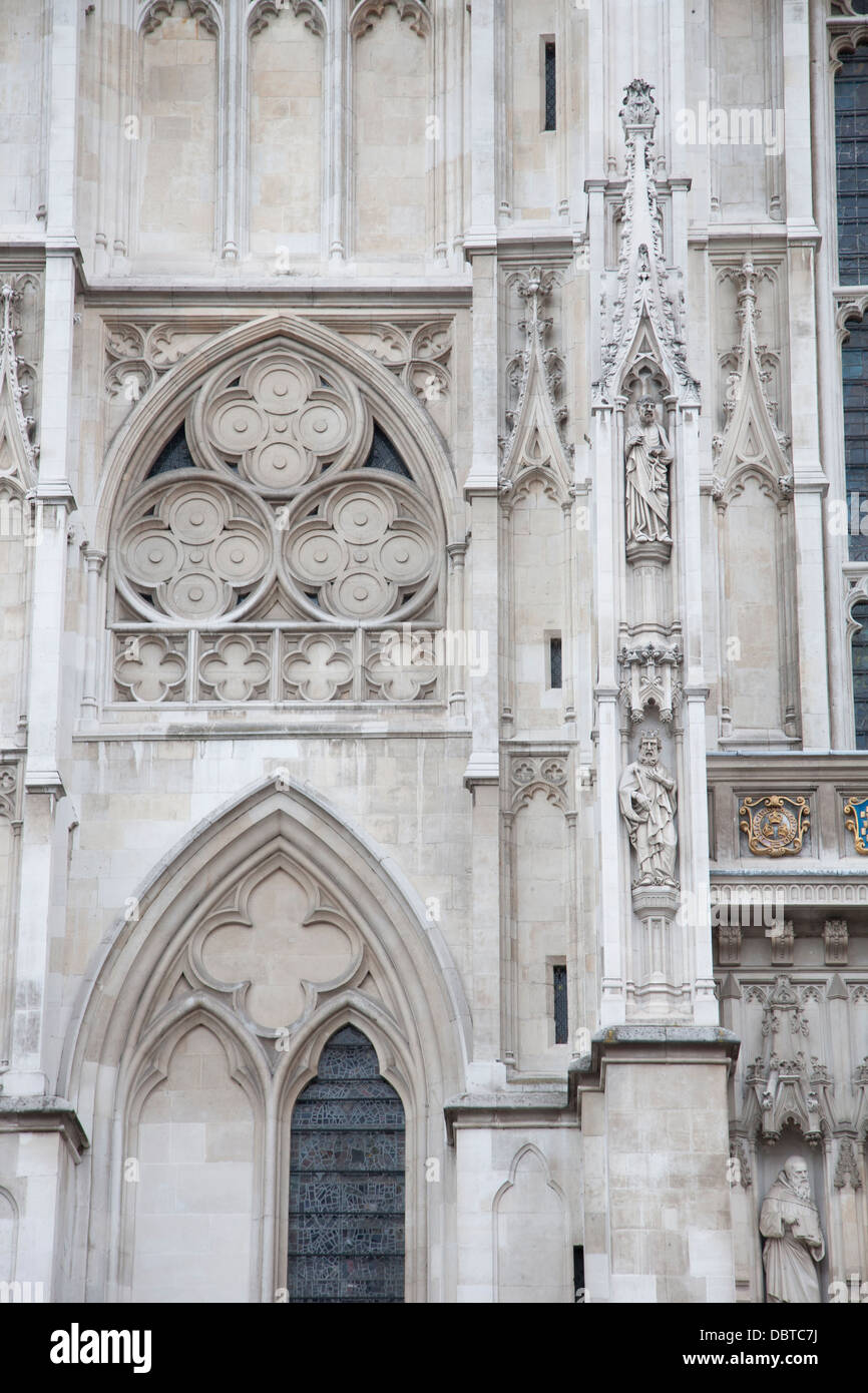 Main Facade of Westminster Abbey, London, England, UK Stock Photo - Alamy