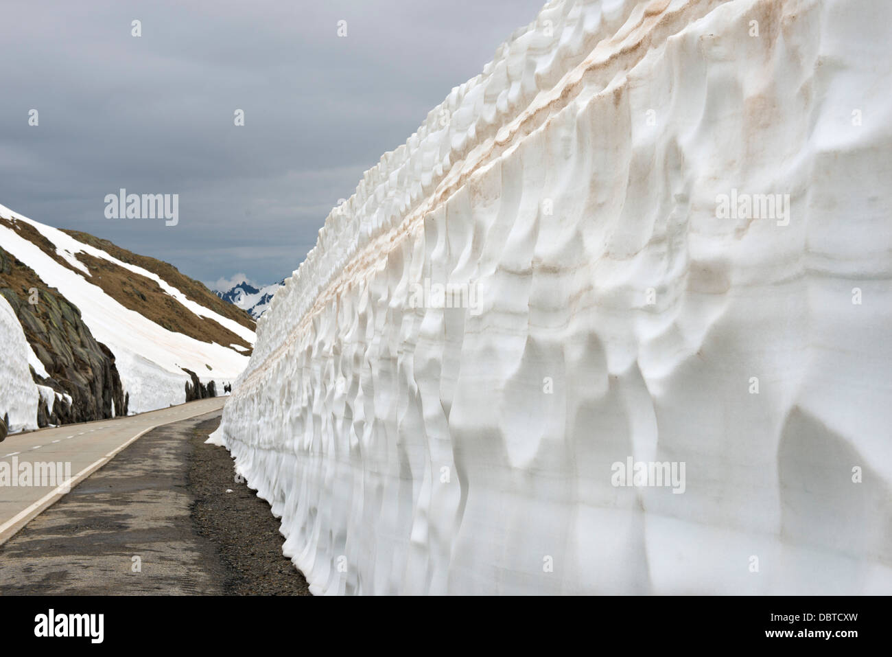 Switzerland, Nufenen pass Stock Photo - Alamy