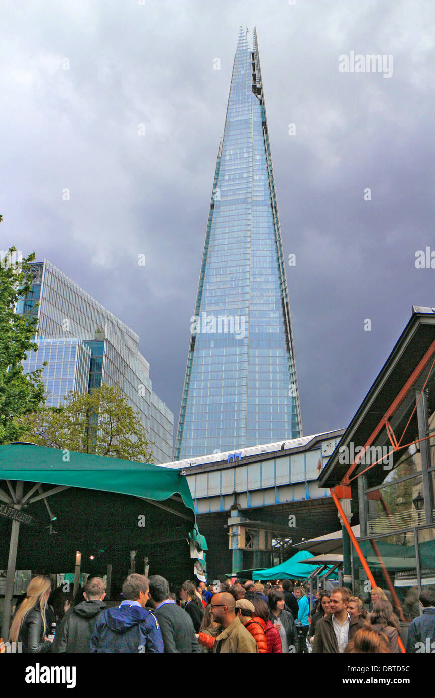 The Shard of glass, skyscraper London, England UK General view ...