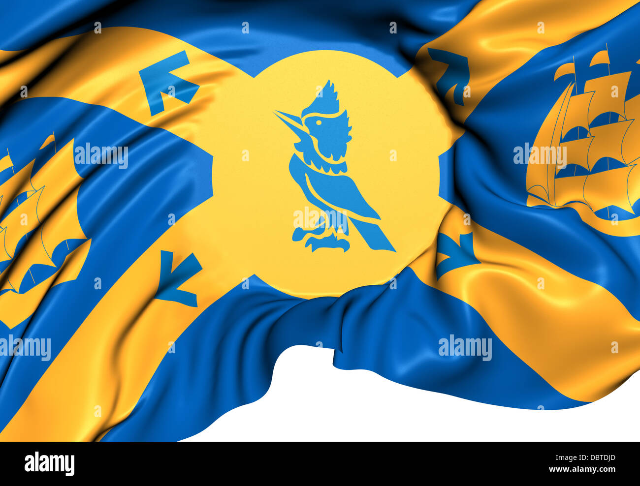 Flag of Halifax, Canada. Close Up Stock Photo - Alamy