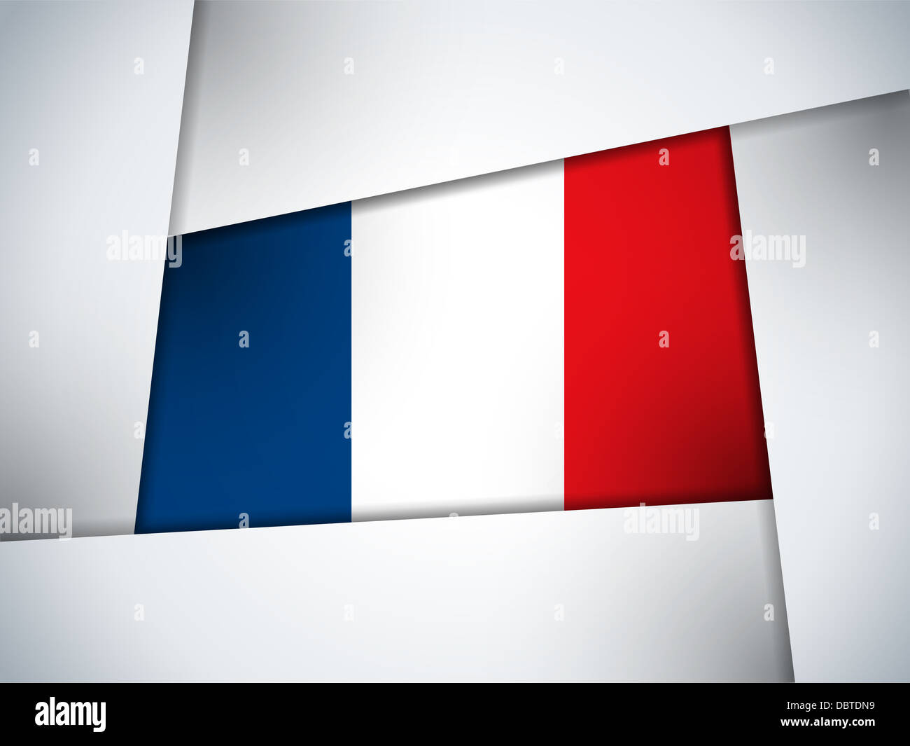 Vector - France Country Flag Geometric Background Stock Photo - Alamy
