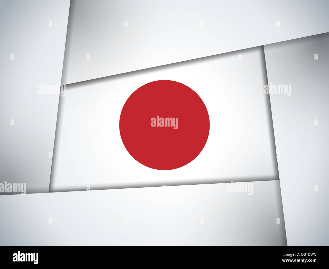 Vector - Japan Country Flag Geometric Background Stock Photo - Alamy