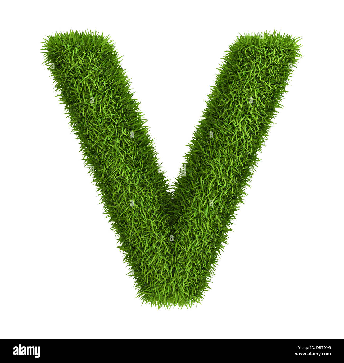 Bubble Letter Lowercase V