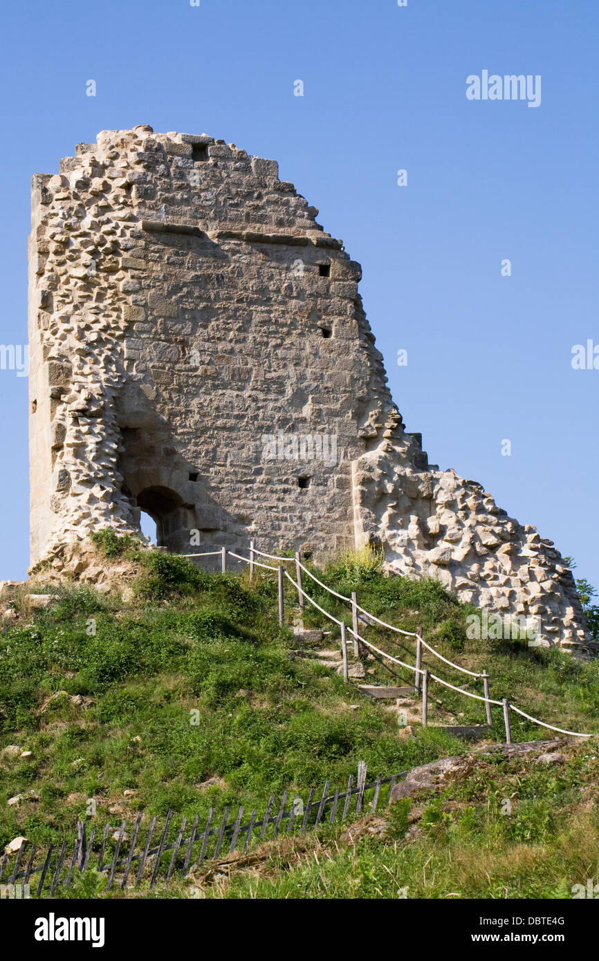 Château de Crozant. Ruins of the 11th-century castle of Crozant ...