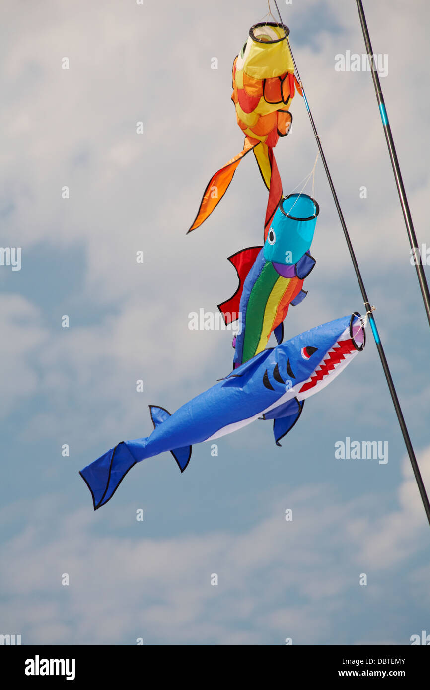 Streamers in wind hi-res stock photography and images - Alamy