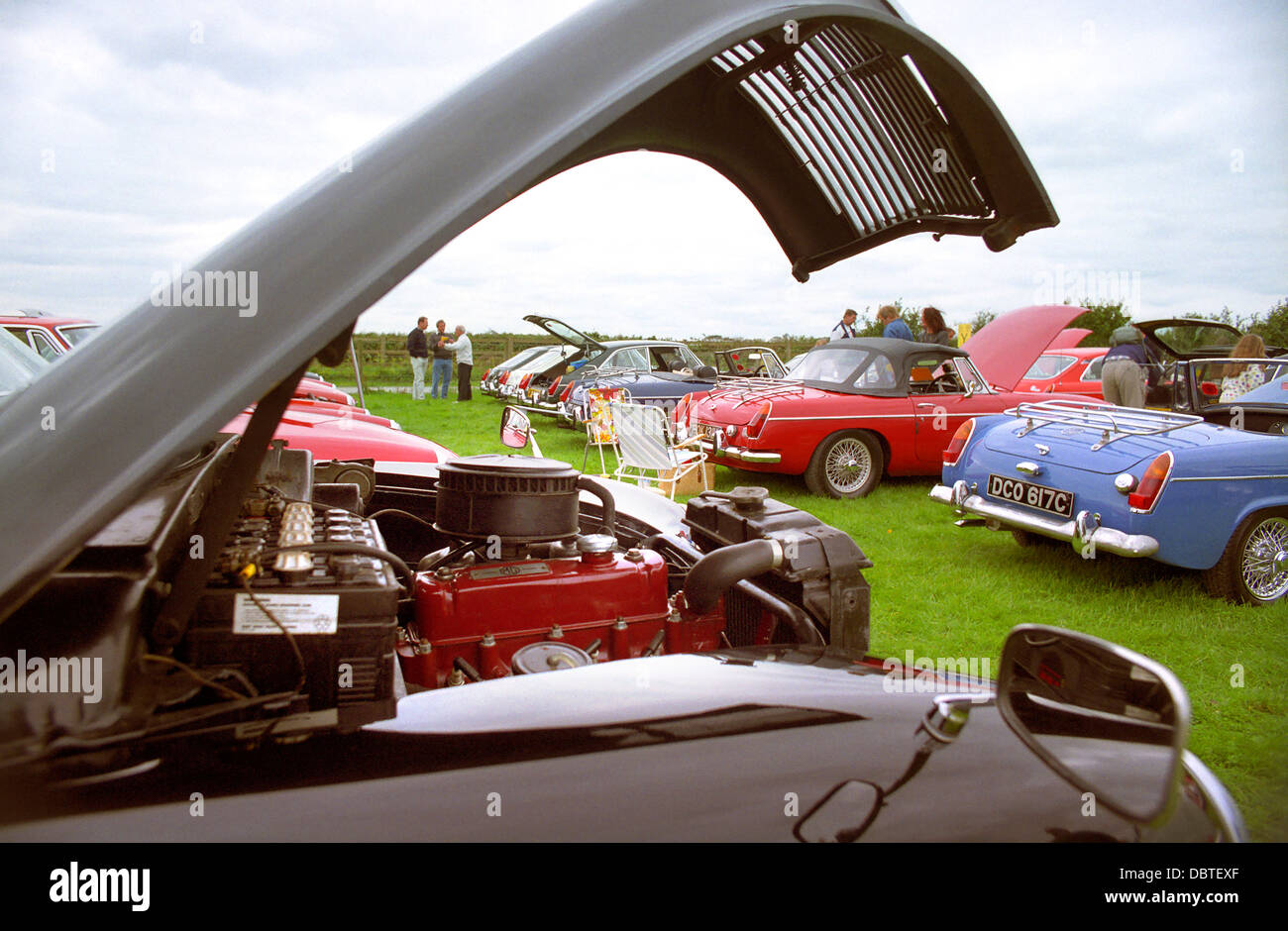 Classic car rally Stock Photo - Alamy