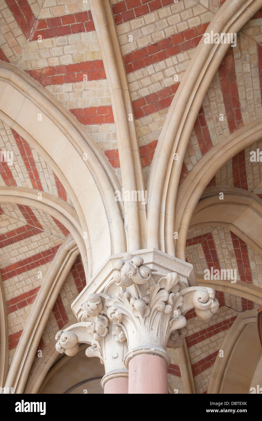 Exterior Facade of Guildhall, Winchester (1871); England; UK Stock ...