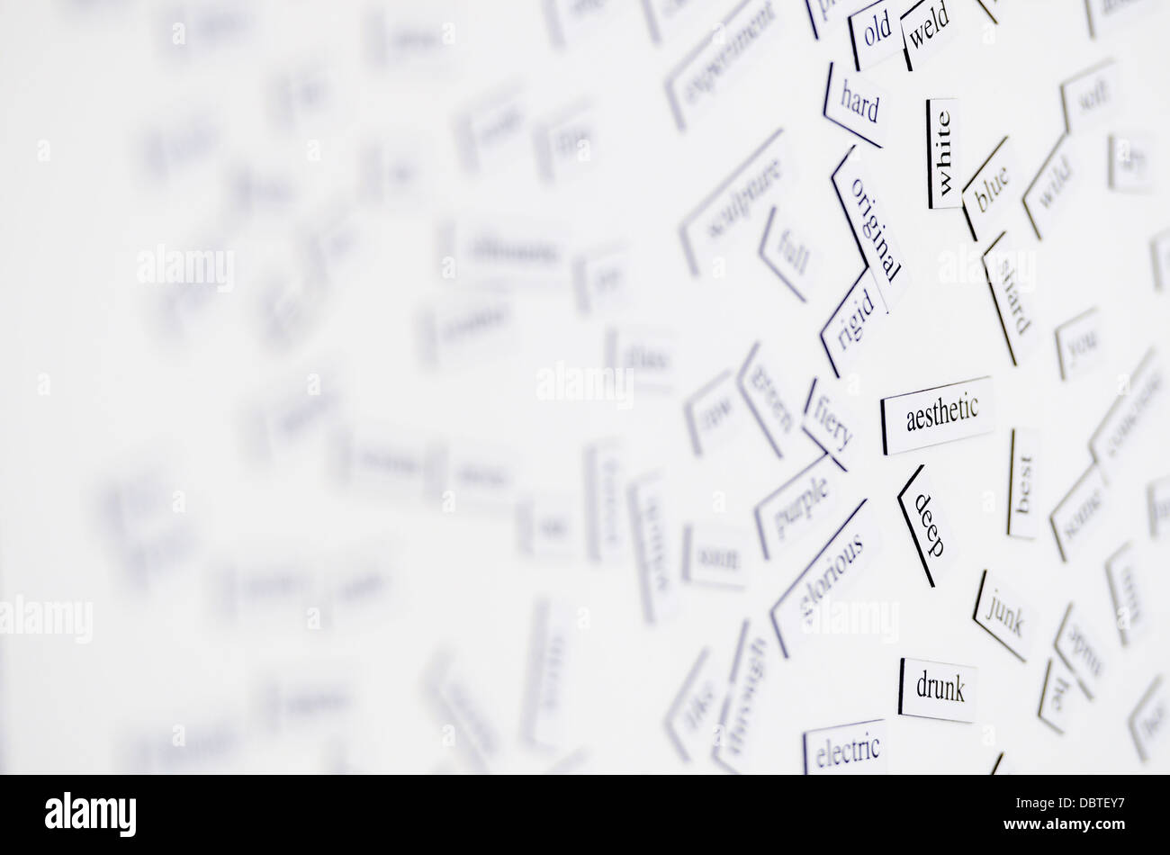 English words hi-res stock photography and images - Alamy