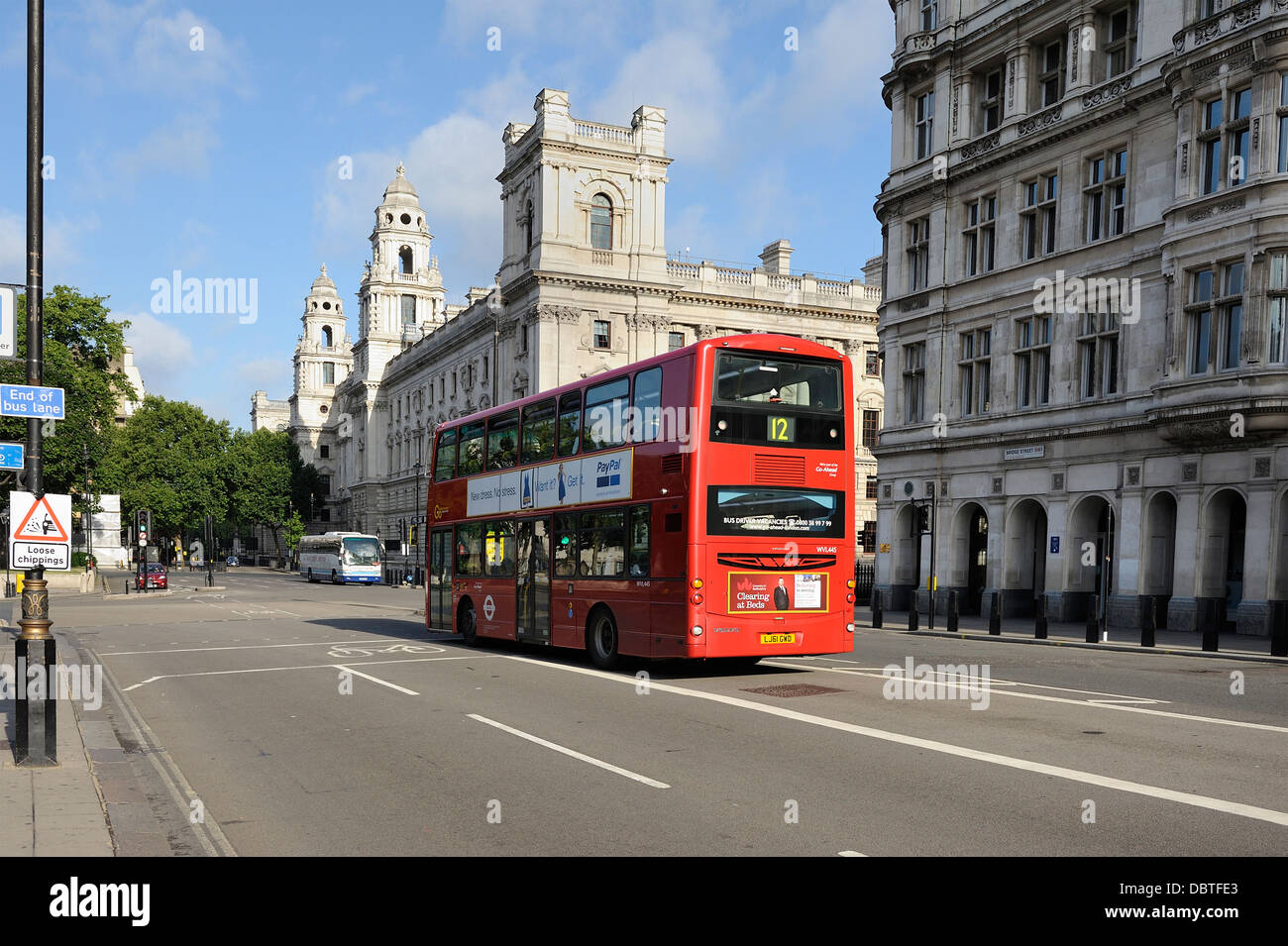 London bus bridge hi-res stock photography and images - Alamy