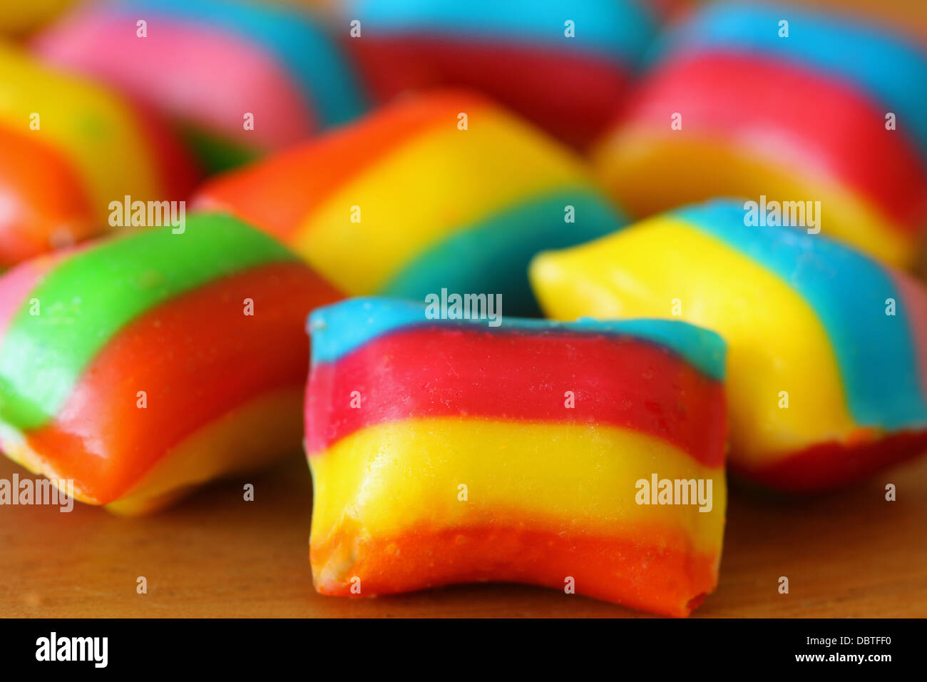 Colorful candy, close up Stock Photo - Alamy