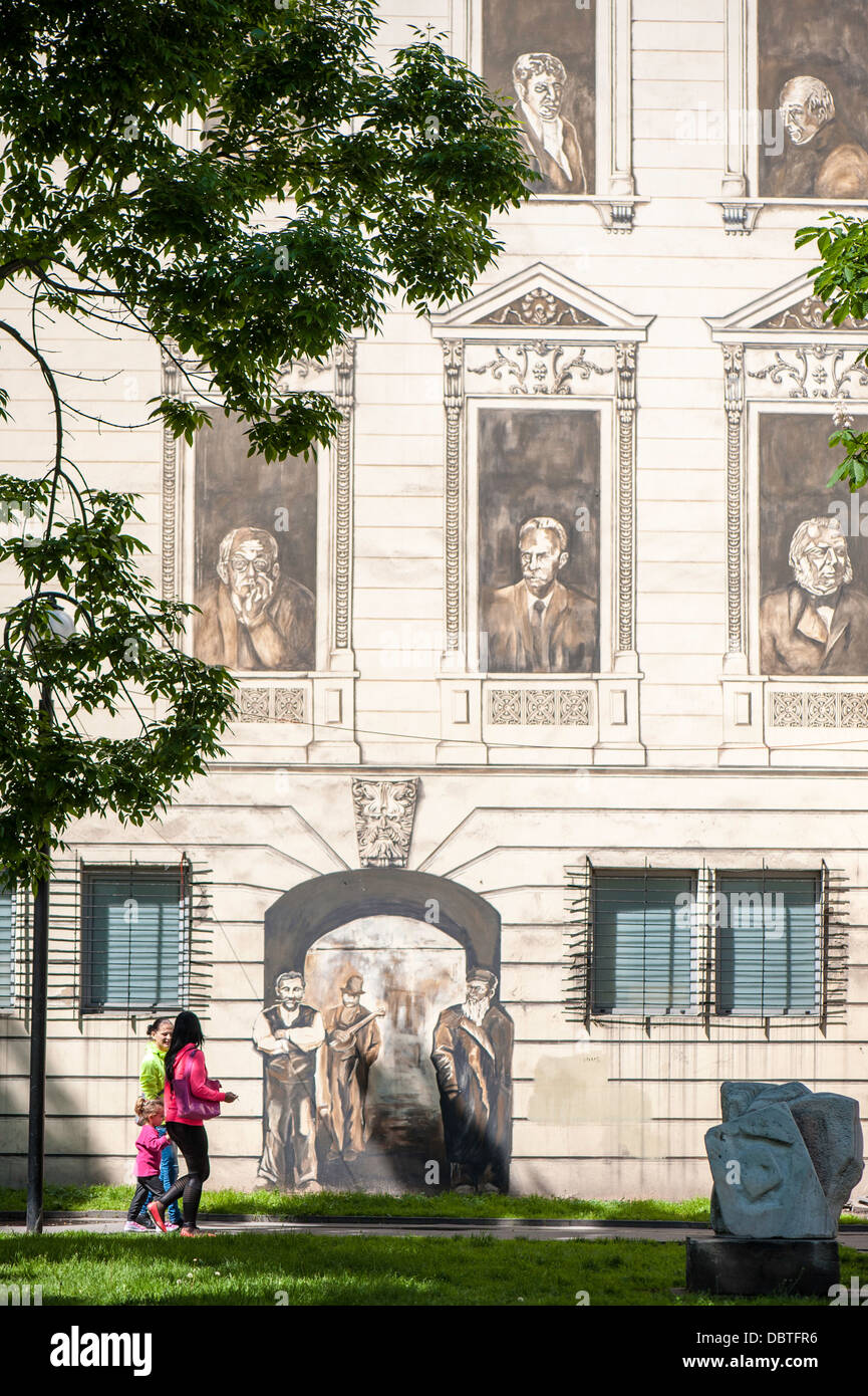 Lodz mural hi-res stock photography and images - Alamy