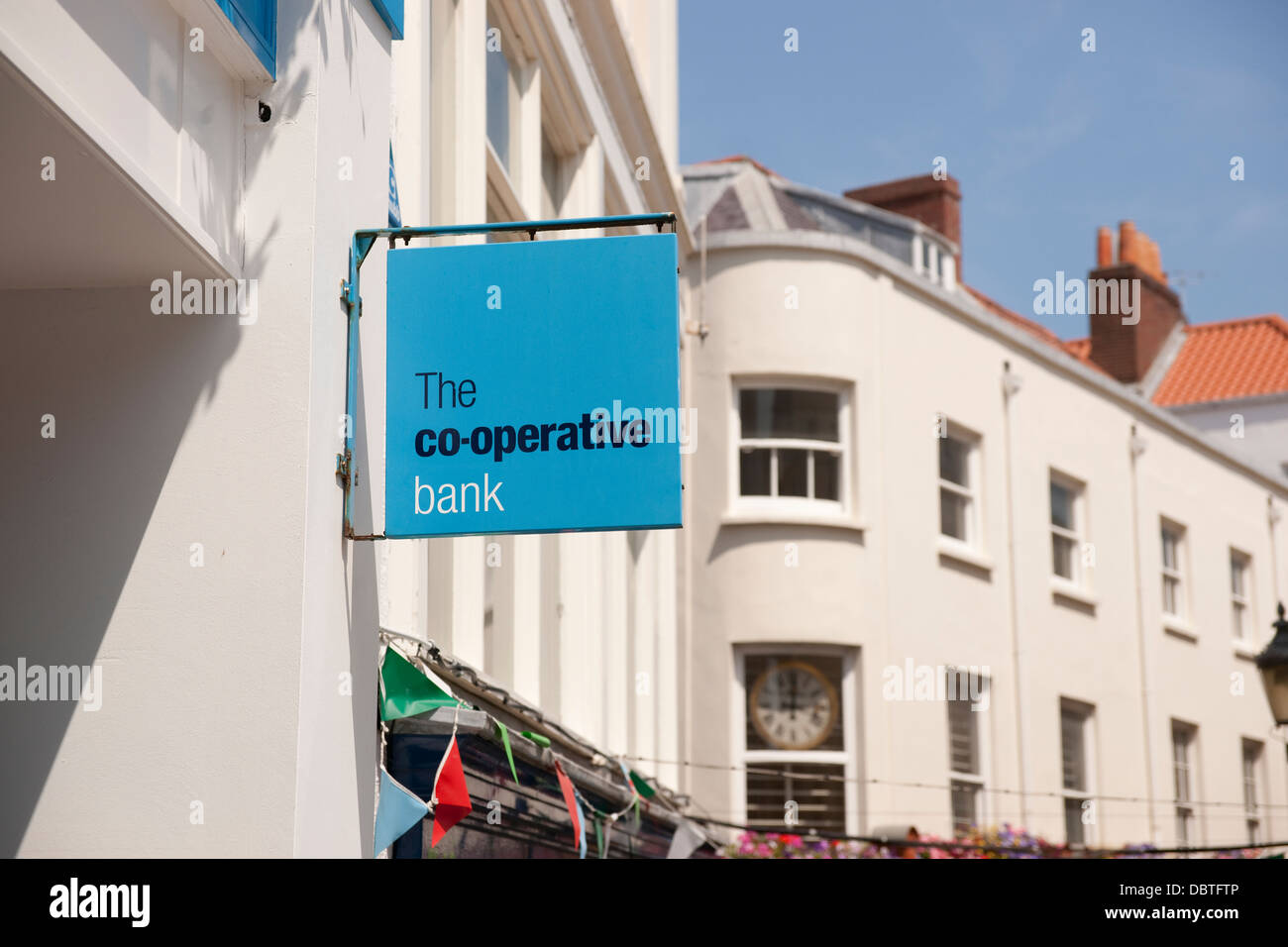 The Co-operative Bank Sign, Guernsey Stock Photo - Alamy