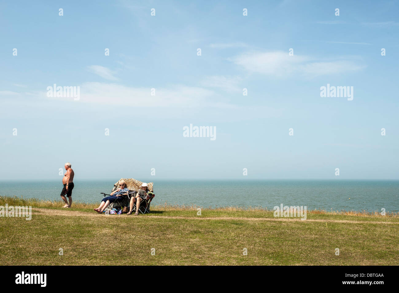 Whitstable coast sea seafront seaside Stock Photo - Alamy