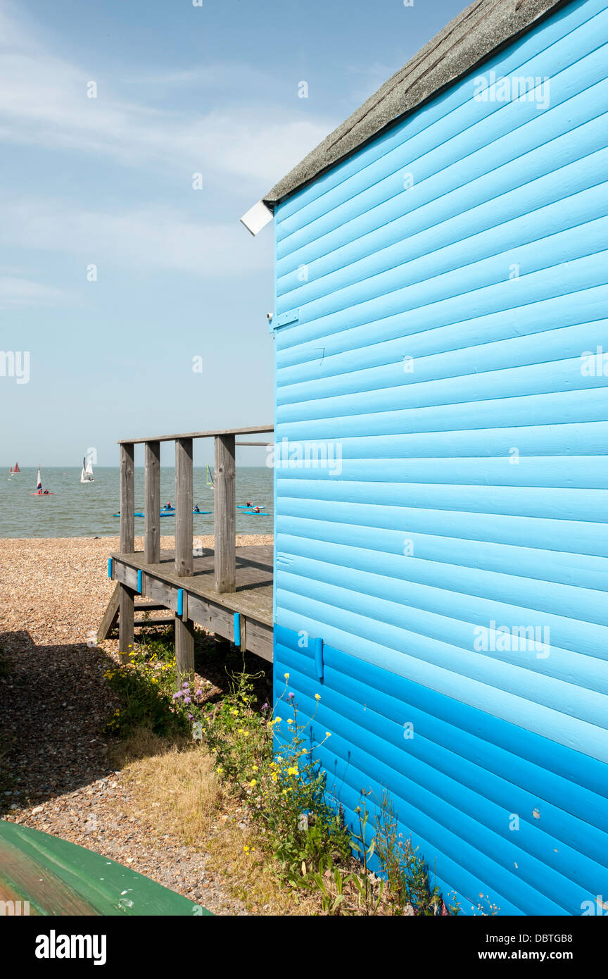 Whitstable coast sea seafront seaside Stock Photo - Alamy