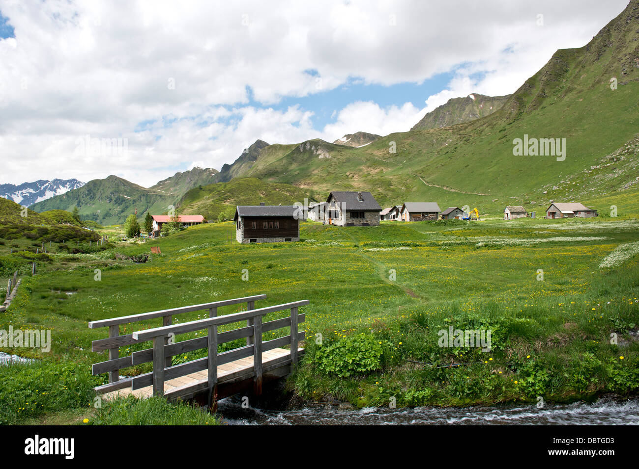 Switzerland, Canton Ticino, Ritom-Piora Stock Photo - Alamy