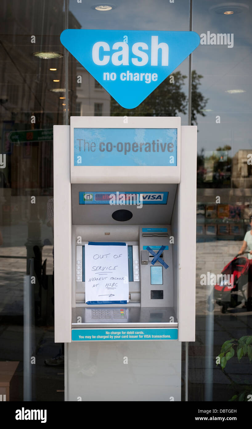 Out Order Atm Machine In High Resolution Stock Photography and Images ...