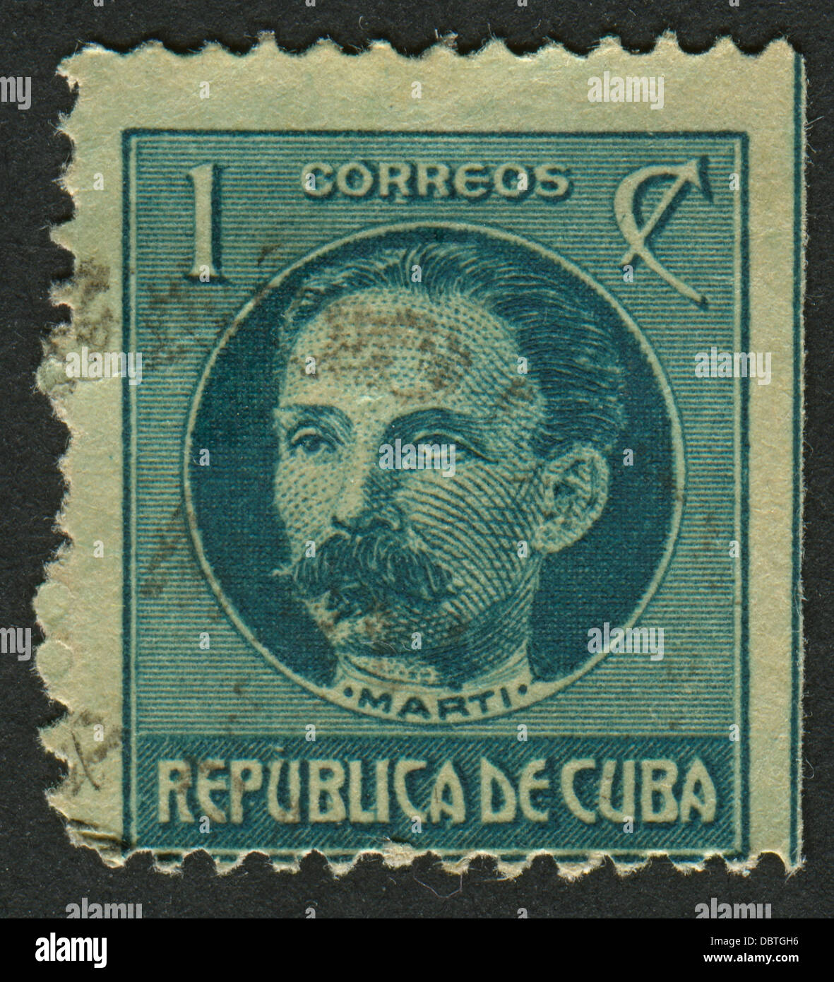 Old Postage Stamp Stock Photo - Alamy