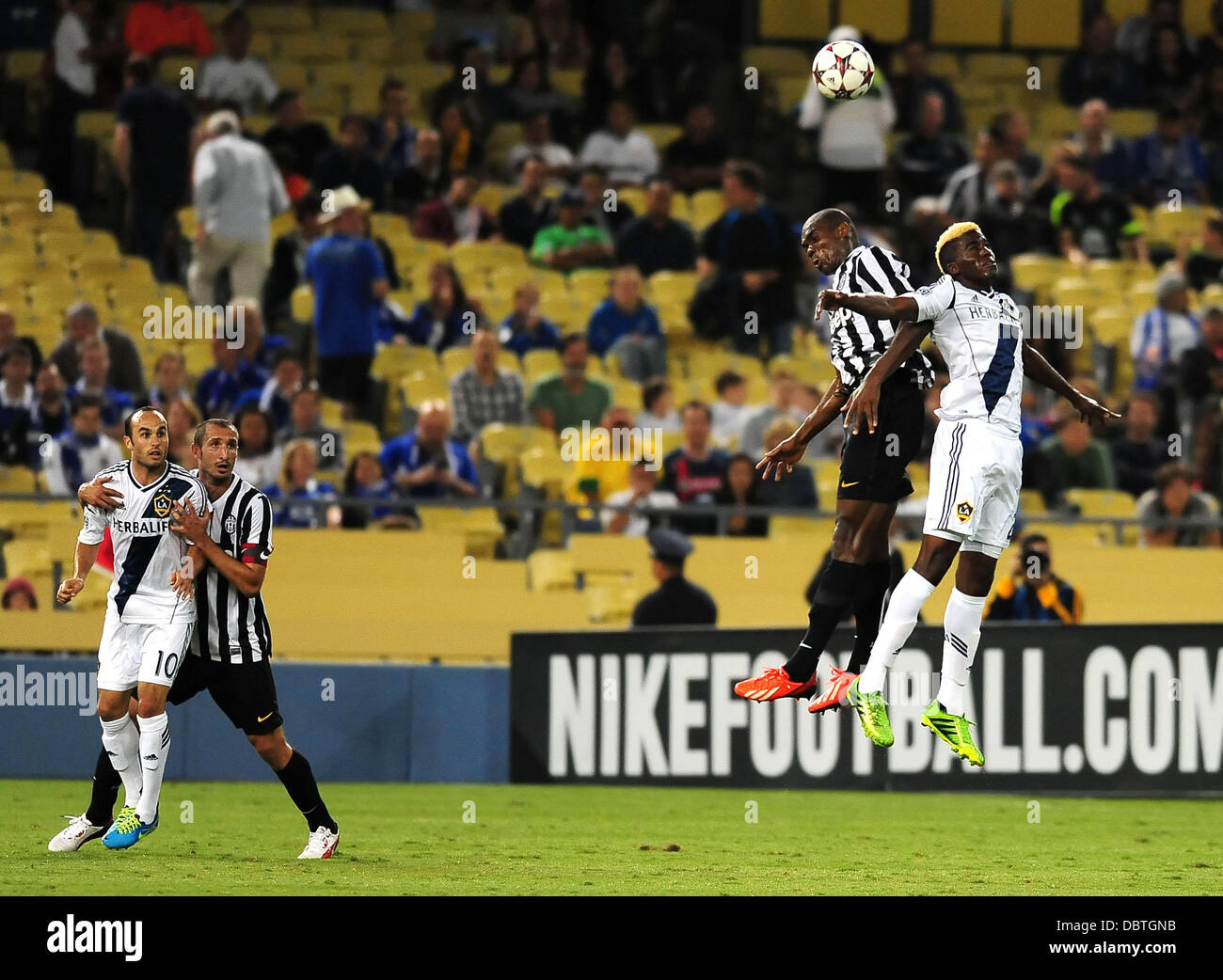 August 3, 2013 Los Angeles, CA.Juventus defender Angelo Ogbanna (5) and ...