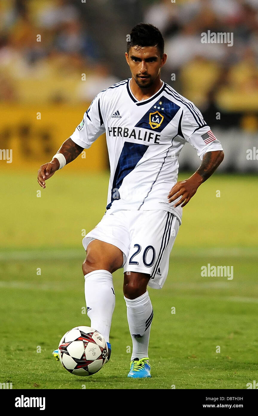 August 3, 2013 Los Angeles, CA.Los Angeles Galaxy defender A.J ...