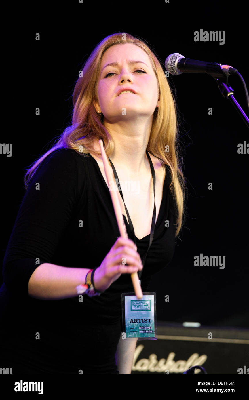 Hertfordshire, UK, 04/08/2013 : Standon Calling Festival. British ...
