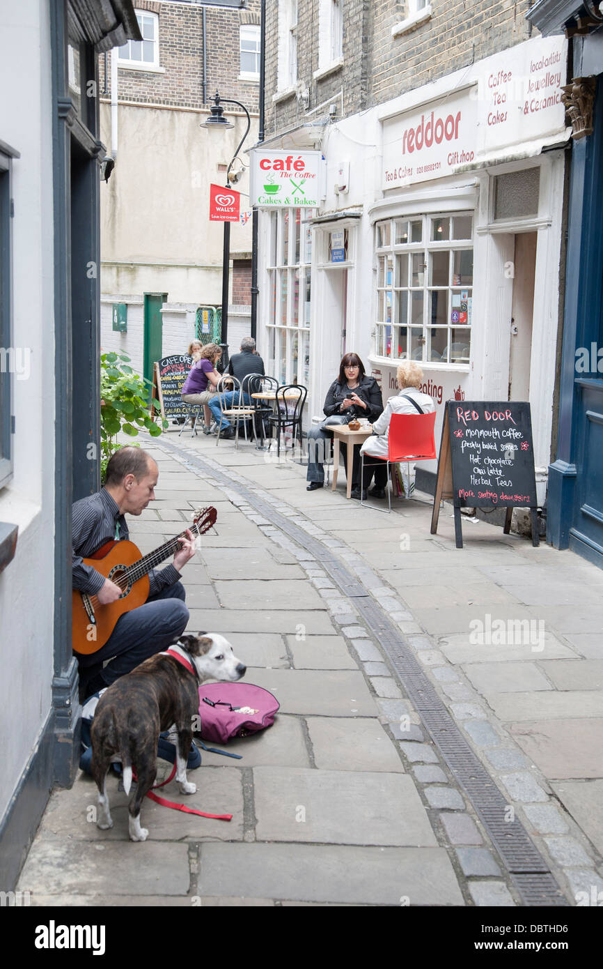 Busker With Dog High Resolution Stock Photography and Images - Alamy