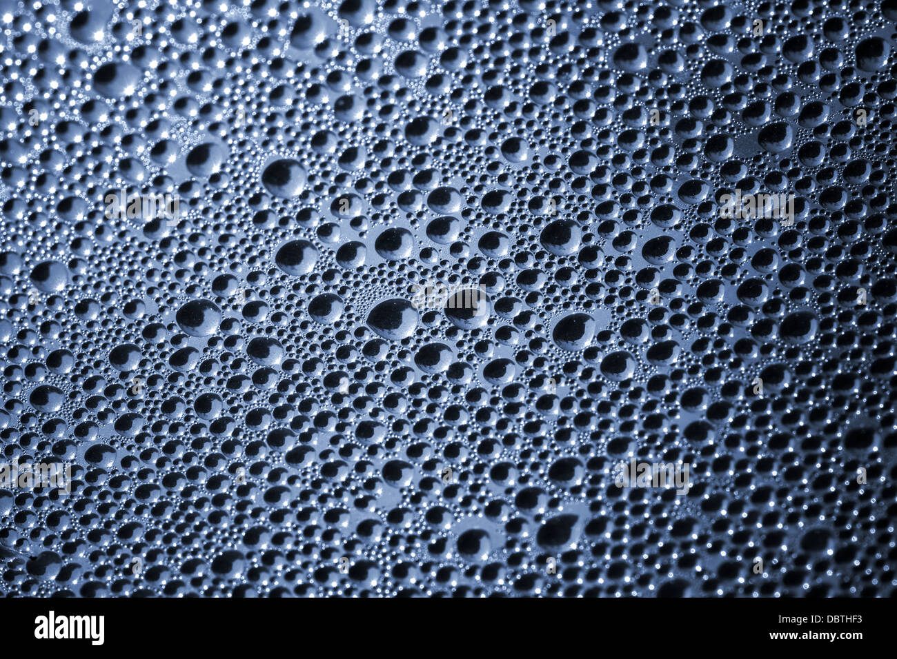 Abstract macro background with water drops on glass Stock Photo - Alamy