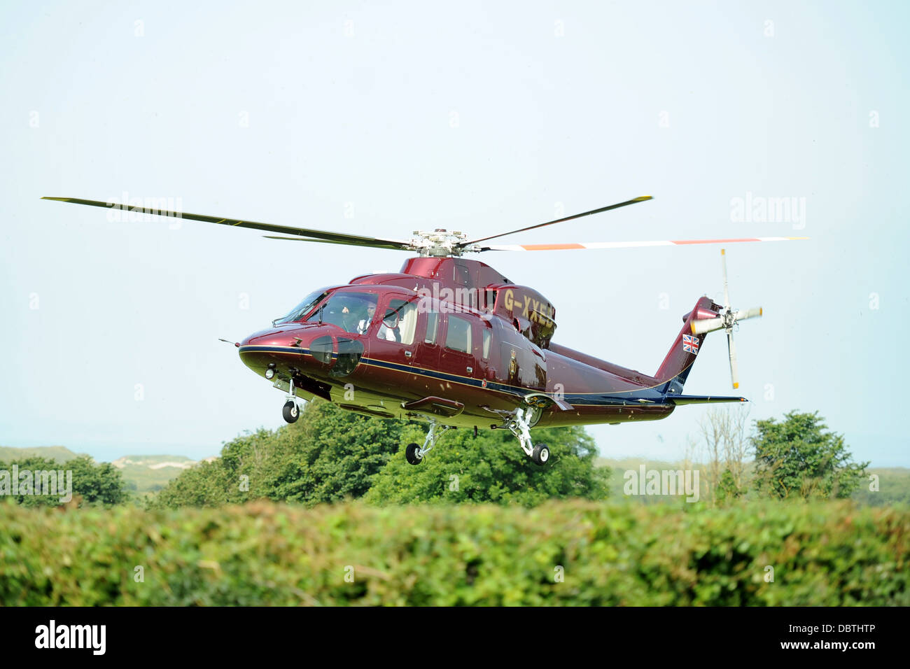 The royal family's helicopter also known as the Queen's Helicopter ...