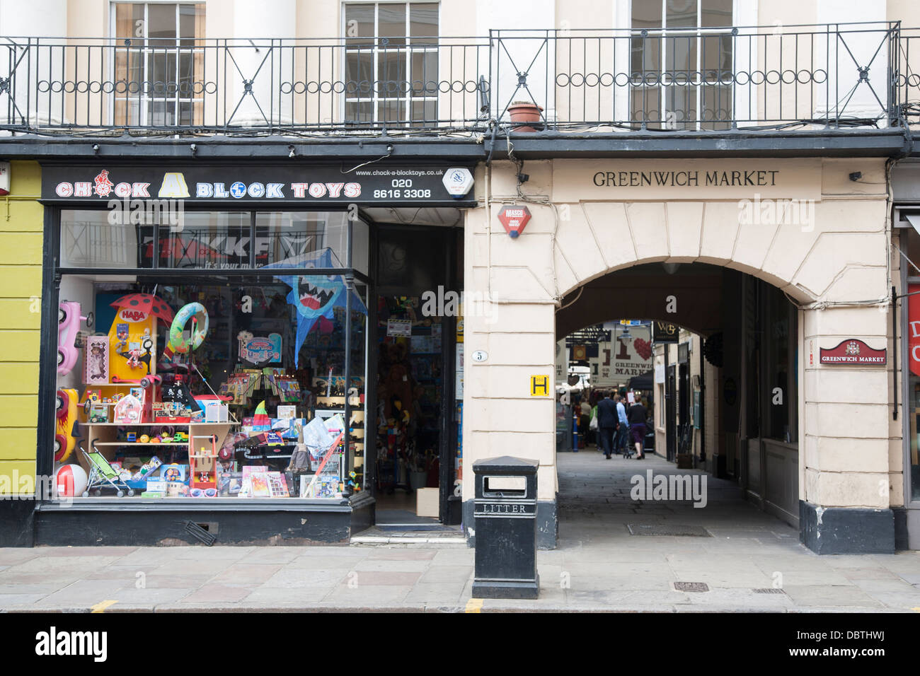 London greenwich market hi-res stock photography and images - Alamy
