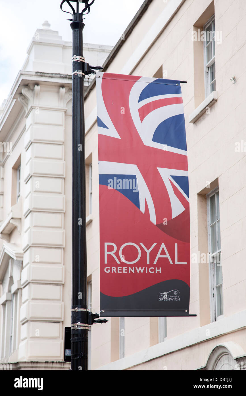 Royal Greenwich Sign, London, England, UK Stock Photo - Alamy