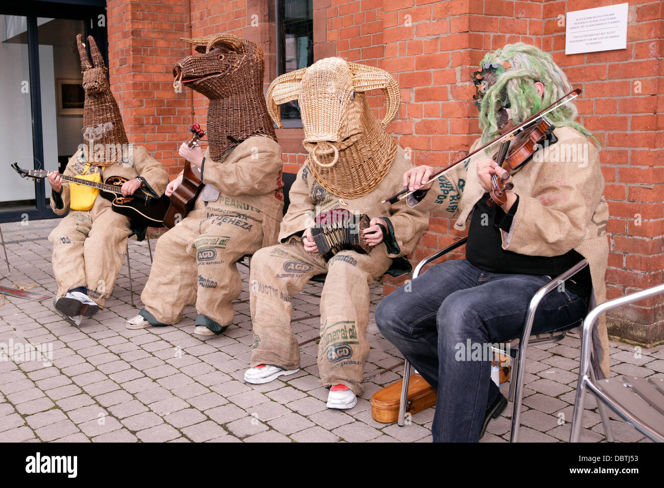 Irish mummers hi-res stock photography and images - Alamy