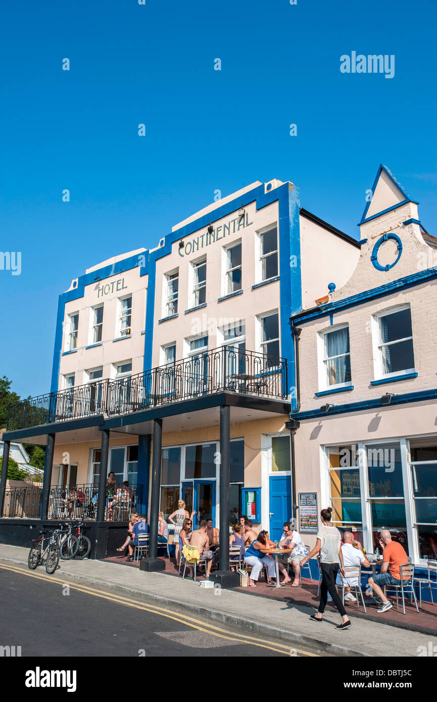 Whitstable coast sea seafront seaside Stock Photo - Alamy