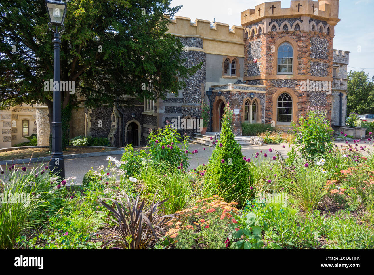 Whitstable Castle Gardens Whitstable Kent Stock Photo - Alamy