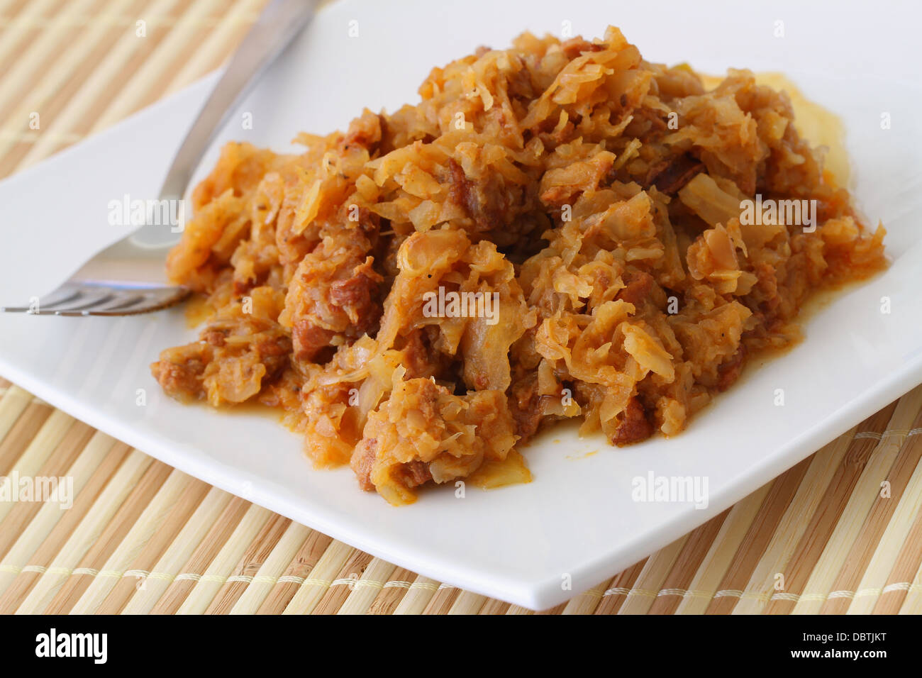 Traditional polish bigos meat hi-res stock photography and images - Alamy