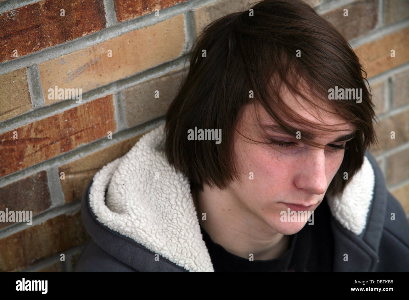 Sad photo pose for boy hi-res stock photography and images - Alamy