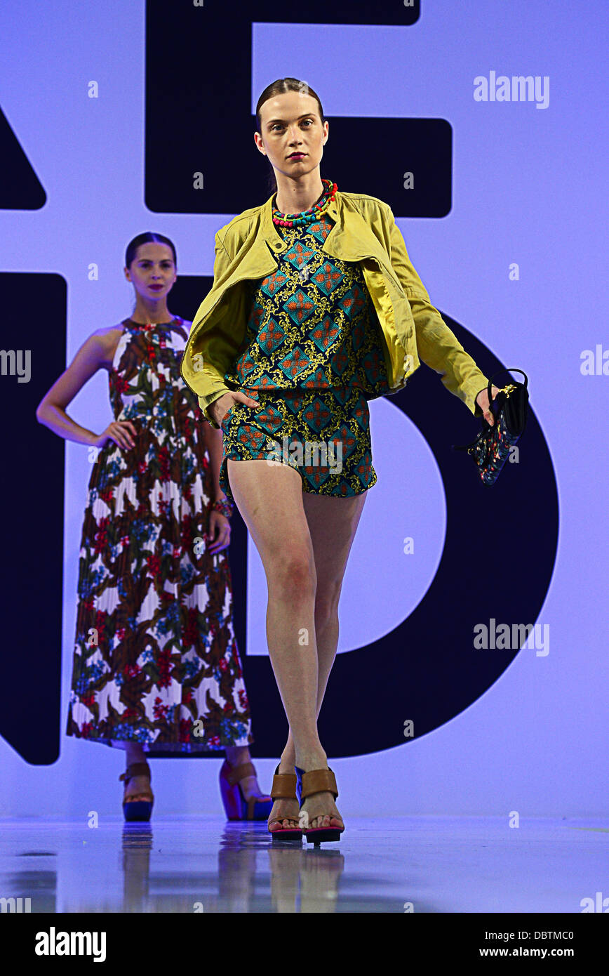 The Carnival showcase is shown at the Pure London fashion show. The ...